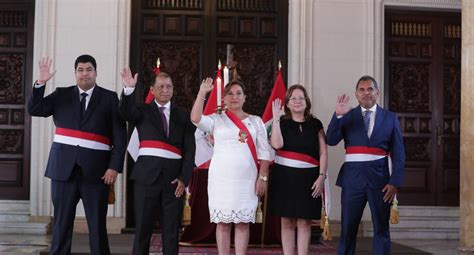 VIDEO Dina Boluarte Toma Juramento A Cuatro Nuevos Ministros