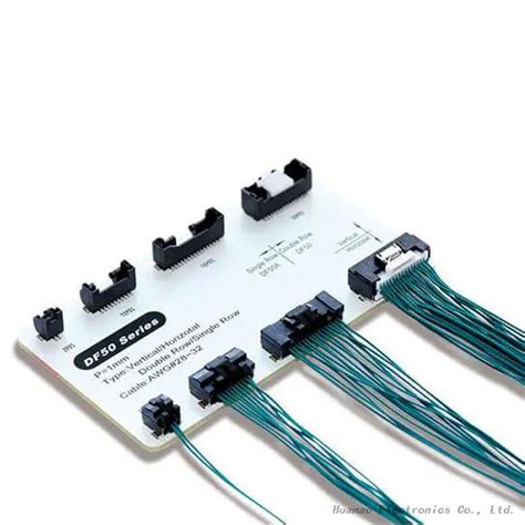 Hrs DF50 DF50A 1 0mm Pitch Connector Lvds Wire Harness From China