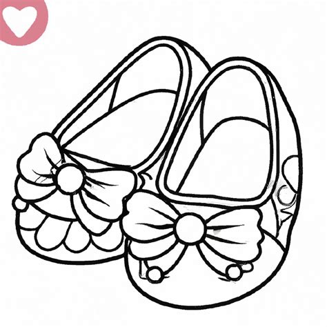 10 Lindos Sapatinhos Kawaii Para Colorir
