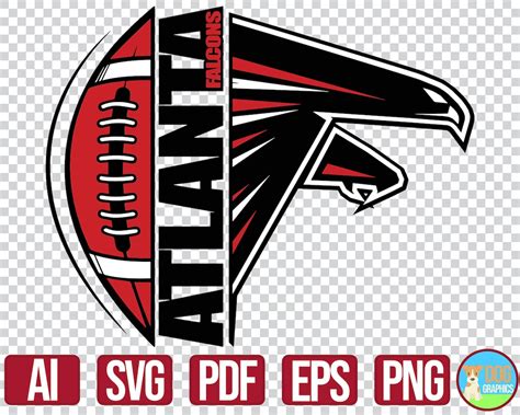 Atlanta Falcons SVG NFL Football Sports Logo For Cricut Etsy