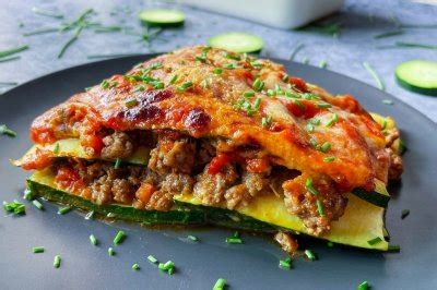 Lasaña de calabacín y atún receta rápida muy fácil y sin carne