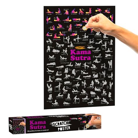 Poster à gratter Kamasutra 11 95
