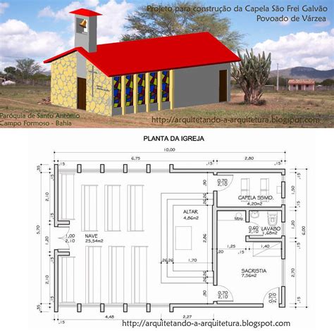 Projeto De Capela Projeto De Igreja Capela Arquitetura Religiosa