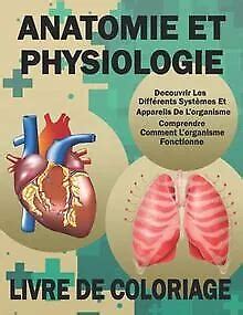 ANATOMIE ET PHYSIOLOGIE Livre De Coloriage Anatomi Buch Zustand