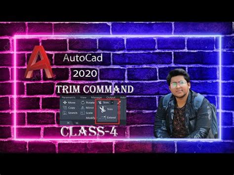 Trim And Extend Command In AutoCad In Bangla Class 4 YouTube