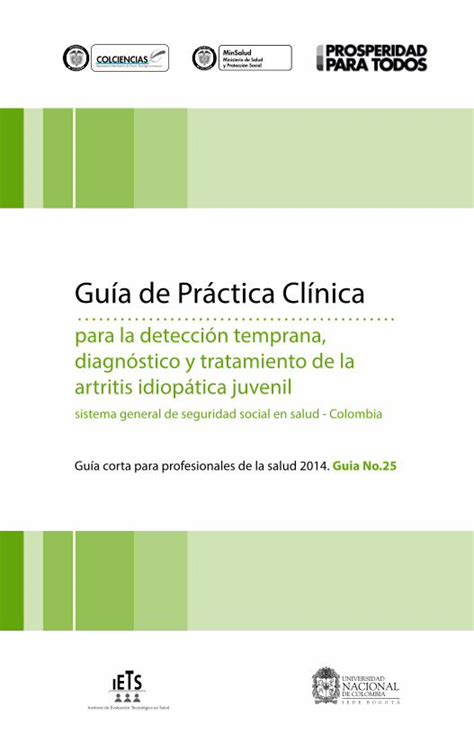 Pdf Gu A De Pr Ctica Cl Nica Minsalud Gov Cogpc Minsalud Gov Co Gpc