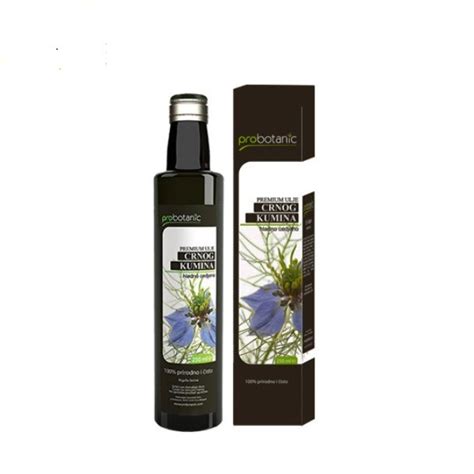 Organsko Ulje Crnog Kumina 250ml Probotanic Market Zdravlja