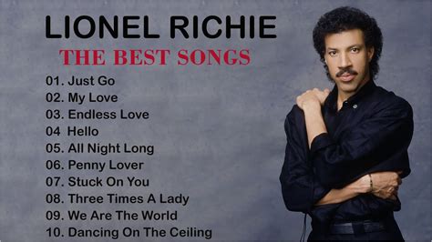 Lionel Richie Greatest Hits Full Album Most Popular Songs Of Lionel