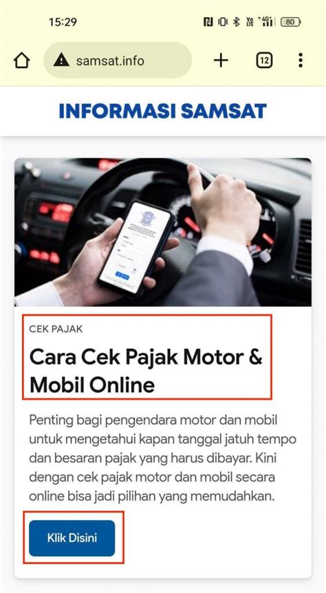 Cara Cek Pajak Mobil Tanpa Harus Ke Samsat Kursusmengemudi Id