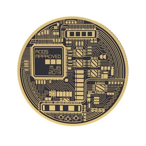 Premium Photo Digital Bitcoin With The Golden Piece Bitcoin Mining