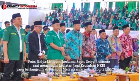 Hadiri Kegiatan Jaga Keutuhan NKRI Di Kampus Melati Tiyo Masyarakat