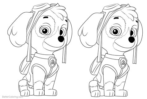 Free Skye Paw Patrol Printables Printable Templates