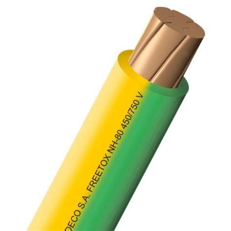 CABLE NH 80 50MM2 450 750v AMARILLO VERDE