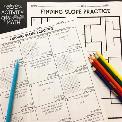these activities for writing and graphing equations of lines are a fun way to help your algebra