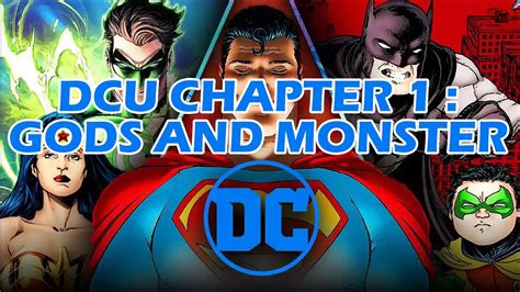 LIST DCU CHAPTER ONE GODS AND MONSTER YouTube