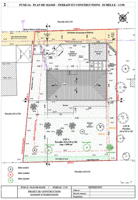 Plan de façade et toiture PCMI 05 ou DP4 Jeveuxconstruire