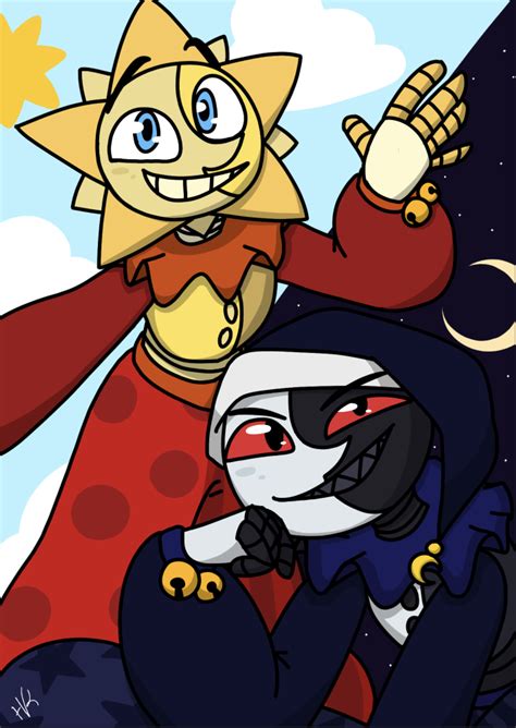 Sun And Moon Fnaf Security Breach By Flamingmew2 On Deviantart