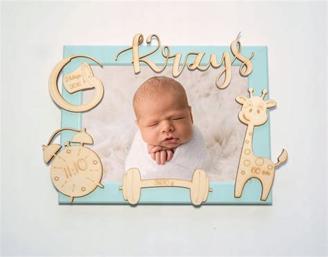 METRYCZKA RAMKA BOHO CHRZEST NARODZINY 12598759805 Oficjalne