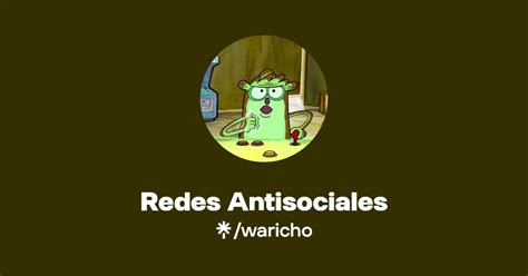 Redes Antisociales Twitter Instagram Tiktok Linktree
