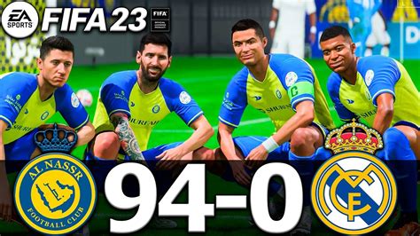 FIFA 23 MESSI RONALDO MBAPPE NEYMAR ALL STARS PLAYS TOGETHER Al