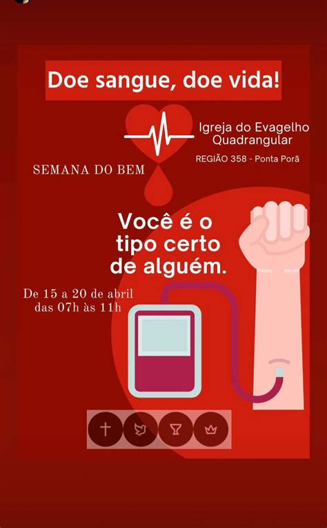 Igreja Do Evangelho Quadrangular Realiza Semana Do Bem Doa O De