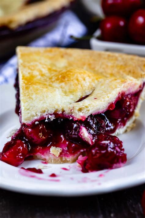 Homemade Cherry Pie Recipe Topping Options Crazy For Crust