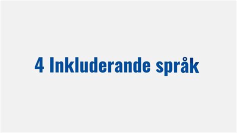 Vad är egentligen ett inkluderande språk i Bibeln YouTube