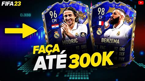 NOVO FIFA 23 COMO FAZER até 300K em POUCOS MINUTOS DICA DE