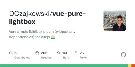 GitHub DCzajkowski Vue Pure Lightbox Very Simple Lightbox Plugin
