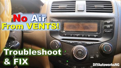Honda Accord Ac Blowing Hot Air