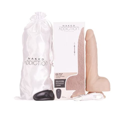 BMS Enterprises NAKED ADDICTION 8 5 THRUSTING VIBRATING DONG