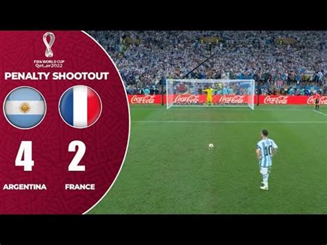 Argentina Vs France Epic Penalty Shootout In The Fifa World Cup