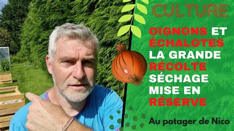 Grande R Colte Des Chalotes Et Des Oignons Tuto S Chage Et Mise En