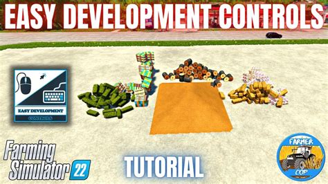 EASY DEVELOPMENT CONTROLS Farming Simulator 22 YouTube