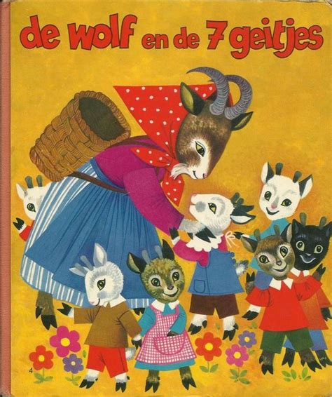 Wolf En De Zeven Geitjes Kartonboekjes Gebroeders Grimm