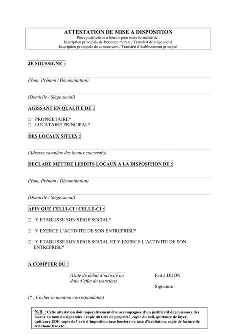 Convention de mise a disposition téléchargement gratuit documents PDF