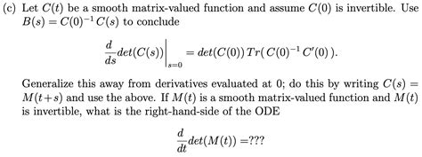 solved 4 a let a be an n xn matrix with real entries