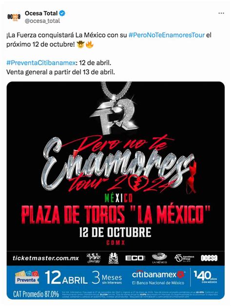 Fuerza Regida Regresa A CDMX Fecha Boletos Y Todo Sobre El Concierto