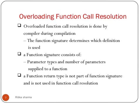 function overloading c