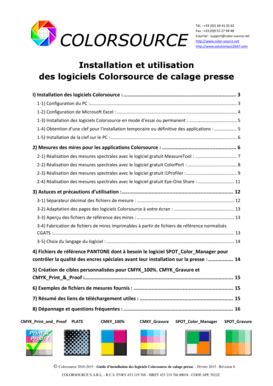 Remplissable En Ligne Guide G N Ral D SolutionISO12647 Fax