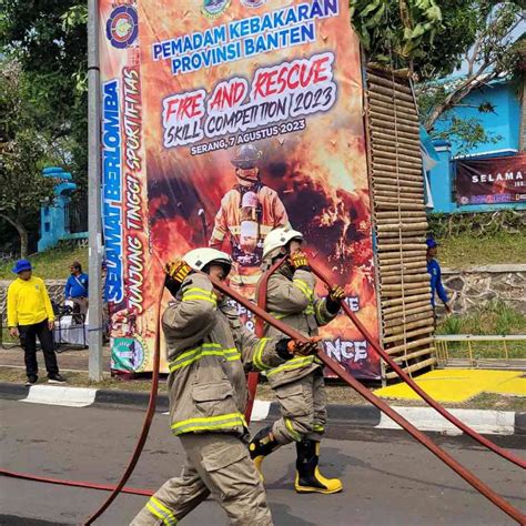 Bangga BPBD Kota Tangerang Juara I Fire Fighter Rescue And Respont