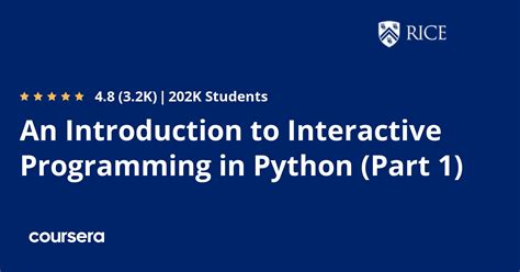 an introduction to interactive programming in python part 1 coursya