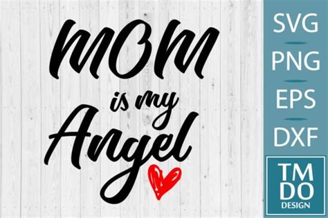 In Loving Memory Of Mom Memorial SVG Graphic By TMDOdesign Creative