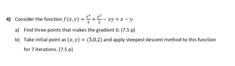 solved 3 consider the following inequality constrained