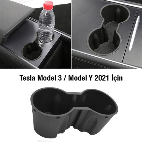 Ally Tesla Model 3 ve Model Y 2021 2022 Için Araba Bardak Fiyatı