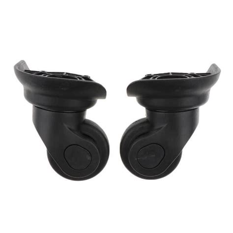Brave Roulettes De Rechange Fixes Pour Valises 1 Paire Installation