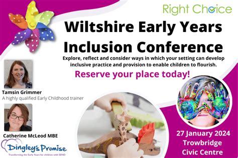 Wiltshire Early Years Inclusion Conference Face To Face Right Choice