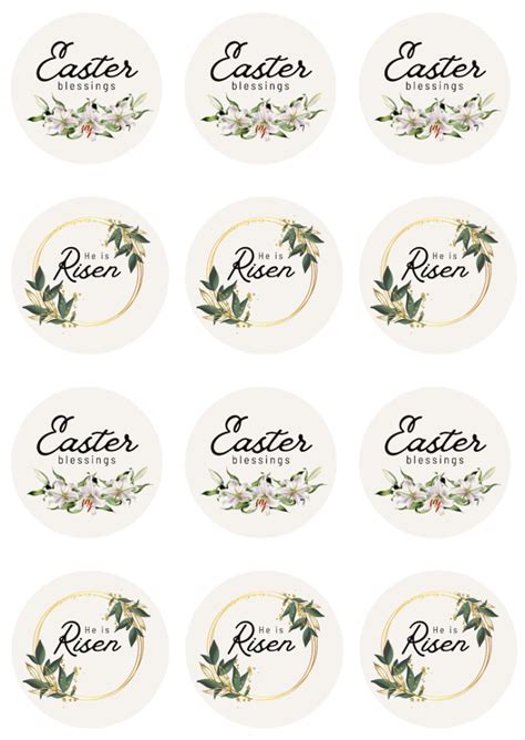 Religious Easter Free Printable Gift Tags Originalmom