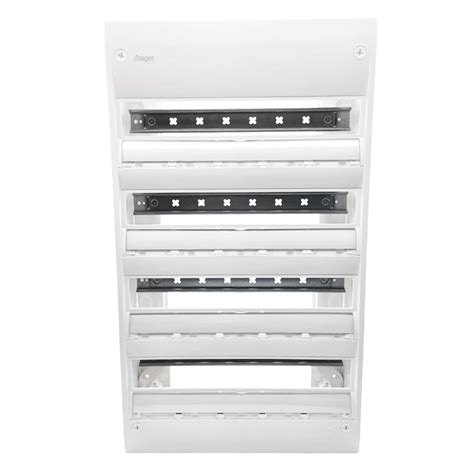 GD418 Coffret électrique 4 rangées de 18 modules Hager Gamma