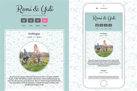 Gratis Undangan Digital Online Template Terbaru Untuk Pernikahan